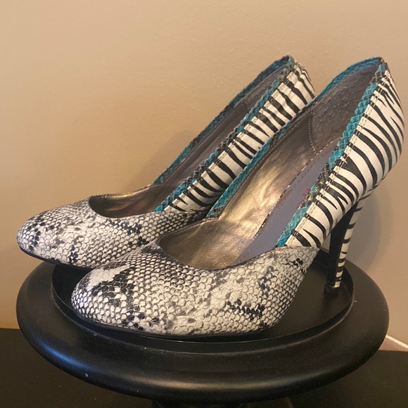 Pink & Pepper | Shoes | Zebra Print High Heels Only Worn Twice | Poshmark